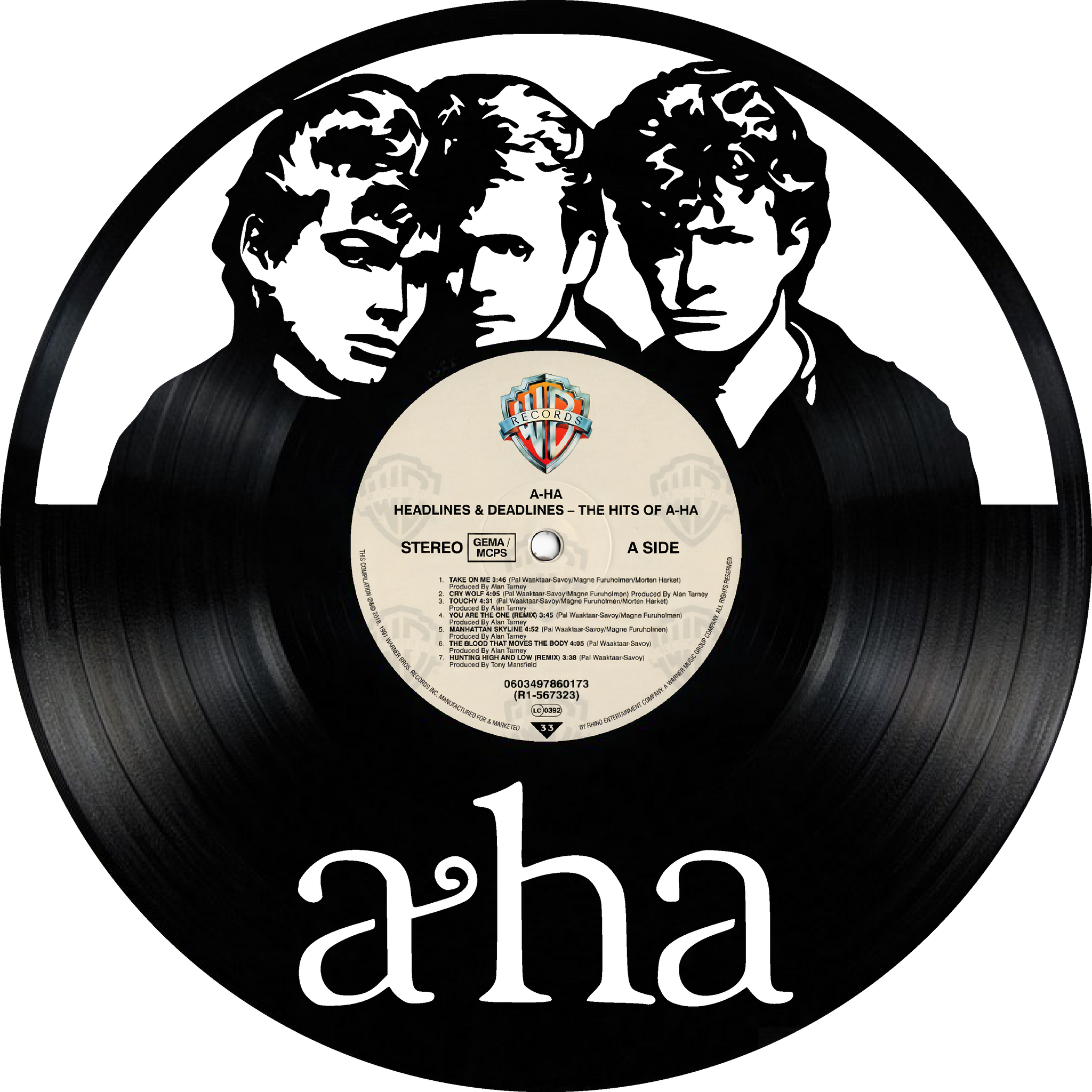 Laser Cut Vinyl records — SMFX Designs