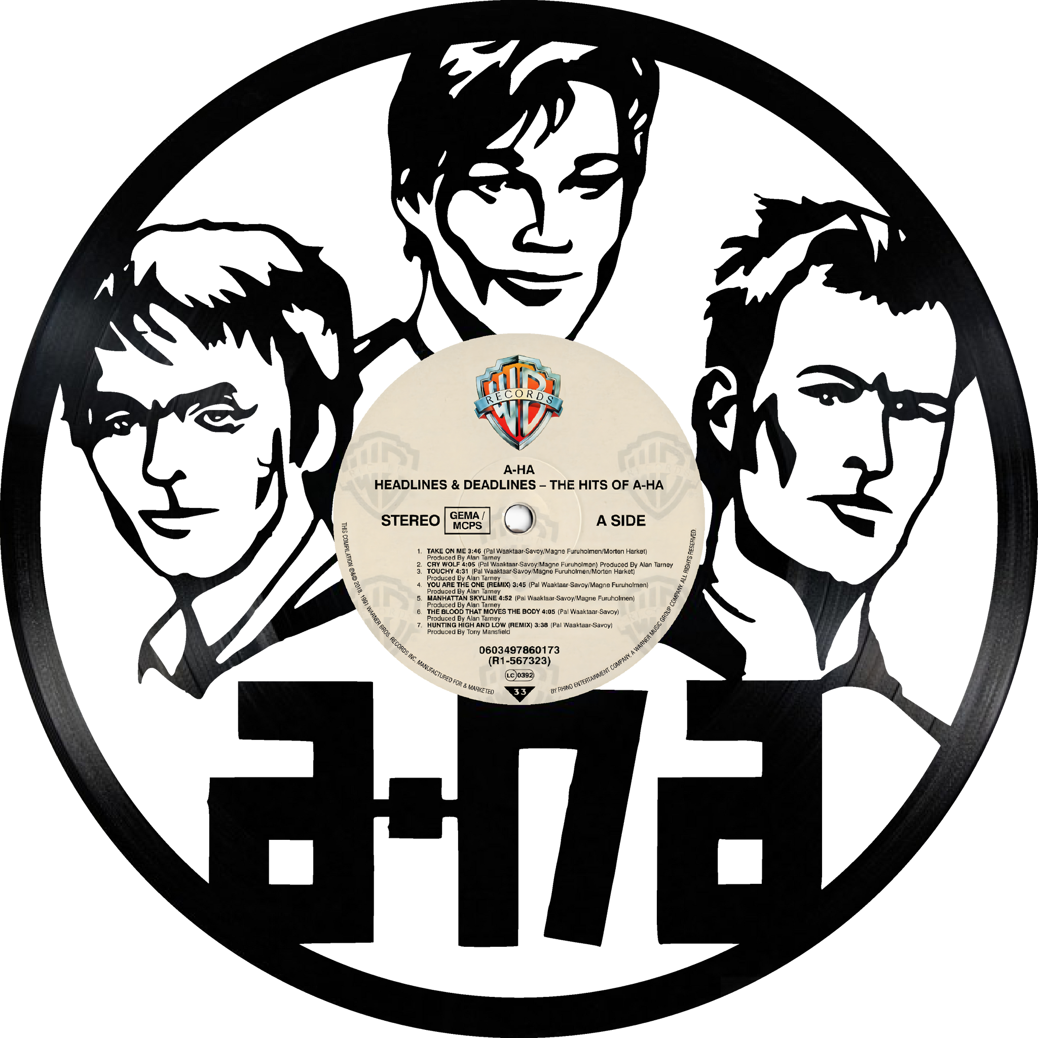 Laser Cut Vinyl records — SMFX Designs