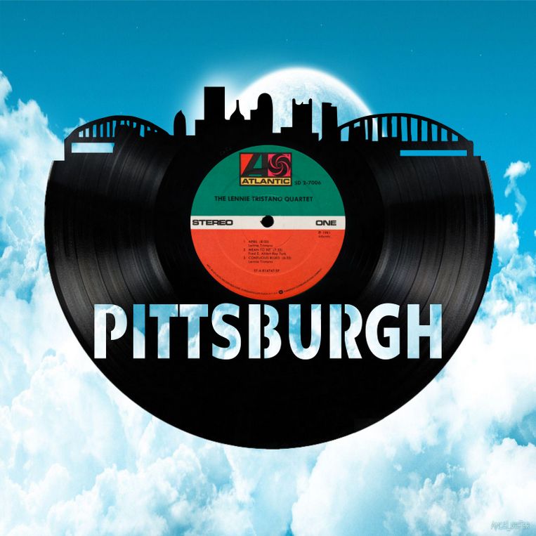 Pittsburgh-1 Laser Cut Vinyl Record artist representation — SMFX Designs