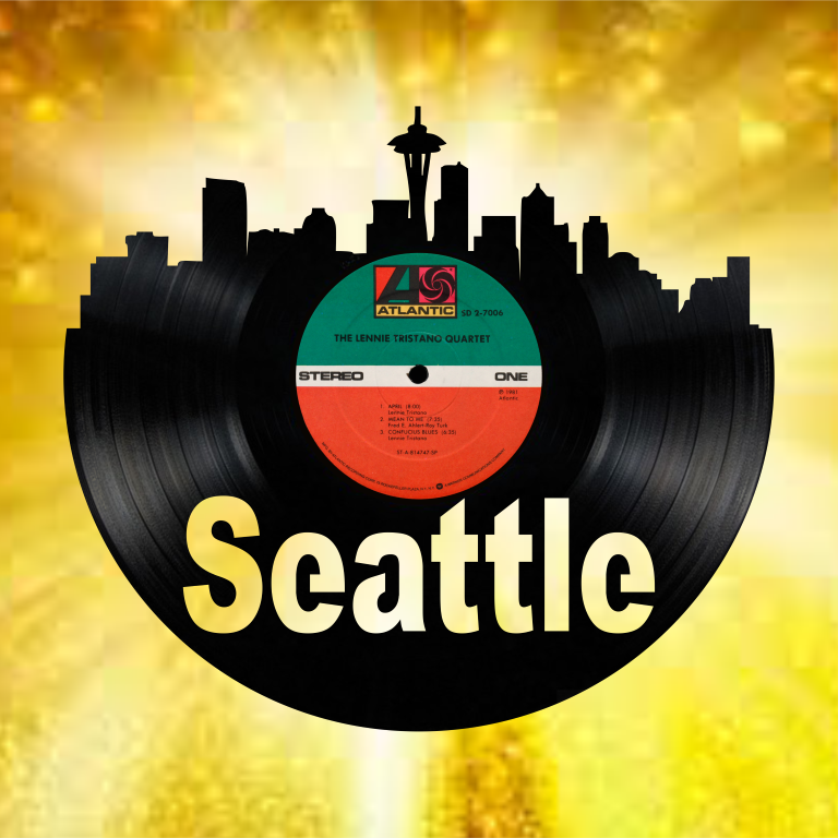 Seattle Laser Cut Vinyl Record artist representation — SMFX Designs