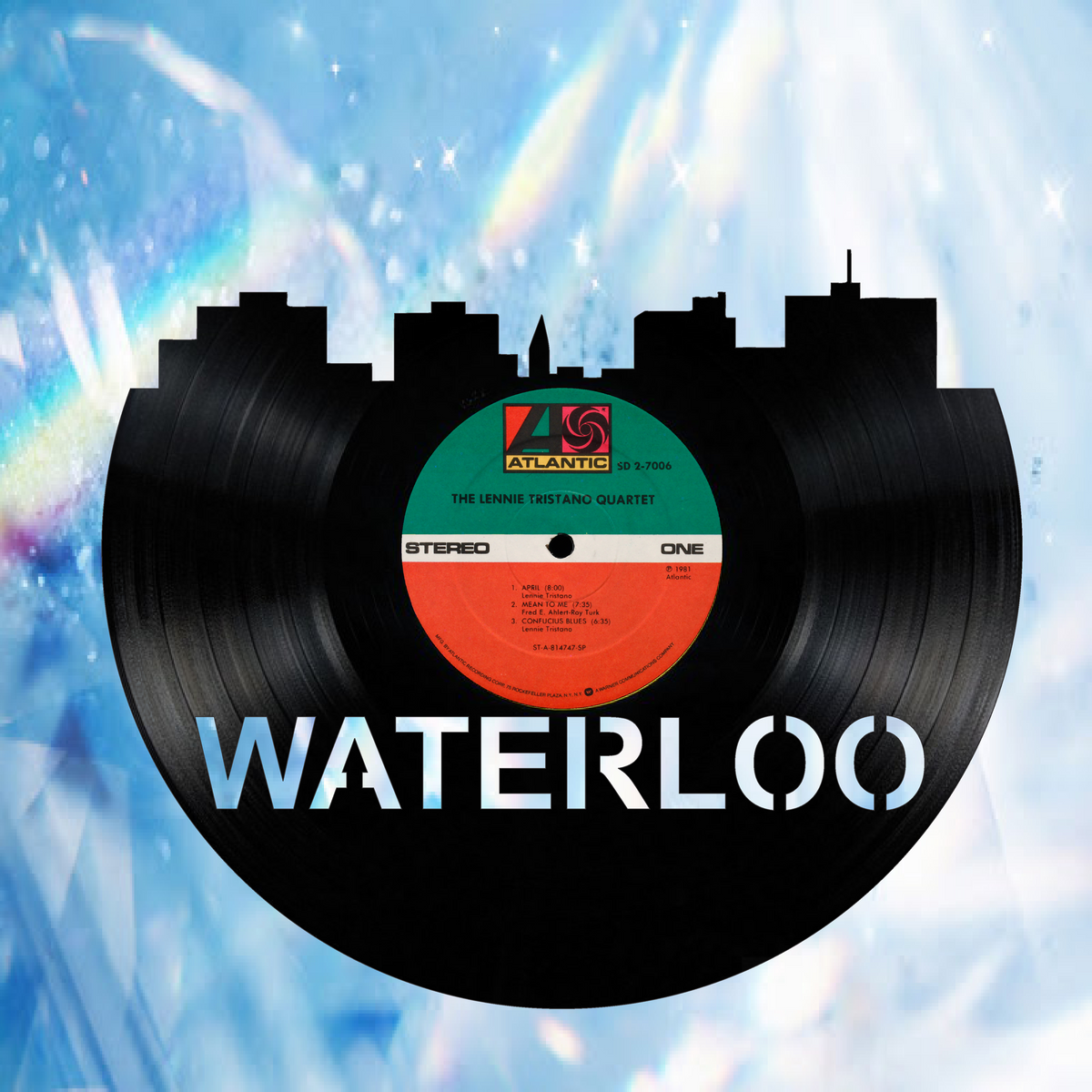 Waterloo Laser Cut Vinyl Record artist representation — SMFX Designs