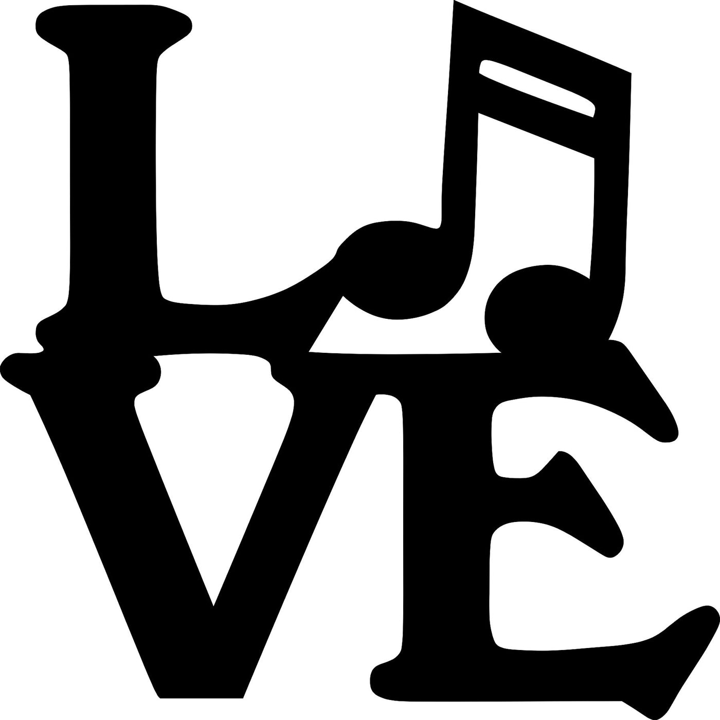 LOVE-4 Laser Cut Vinyl Record artist representation — SMFX Designs