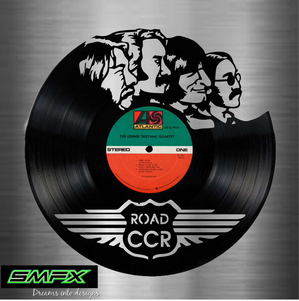 creedence clearwater revival CCR Laser Cut Vinyl Record artist represe ...