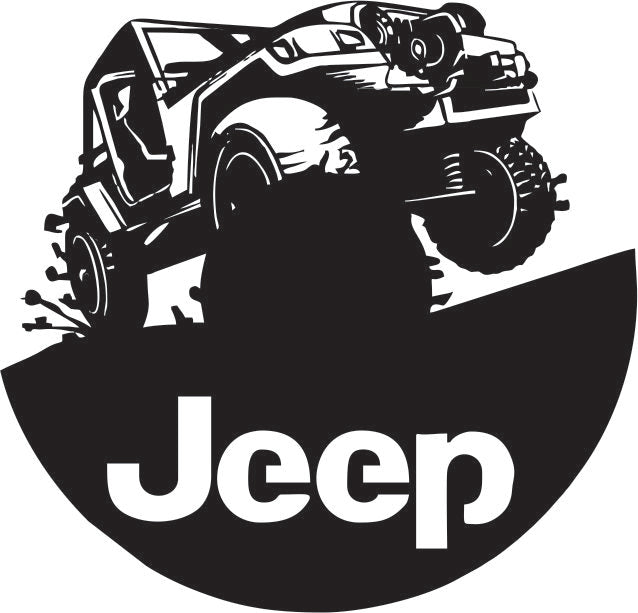 jeep-1 Laser Cut Vinyl Record artist representation — SMFX Designs