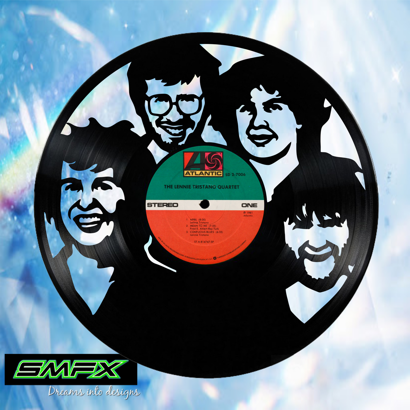 phish Laser Cut Vinyl Record artist representation or vinyl clock ...