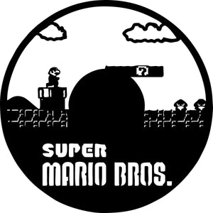 super mario-2 Laser Cut Vinyl Record artist representation — SMFX Designs